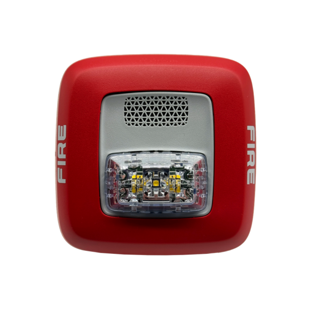 Gentex GHSR (904-1459-002) Horn Strobe LED Red - The Fire Alarm Supplier