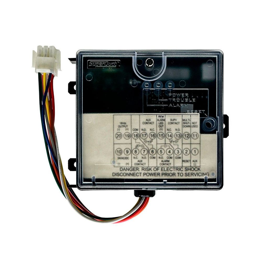Edwards EST TSD-CJ-C01 SuperDuct Four-Wire Duct Smoke Detector - The ...