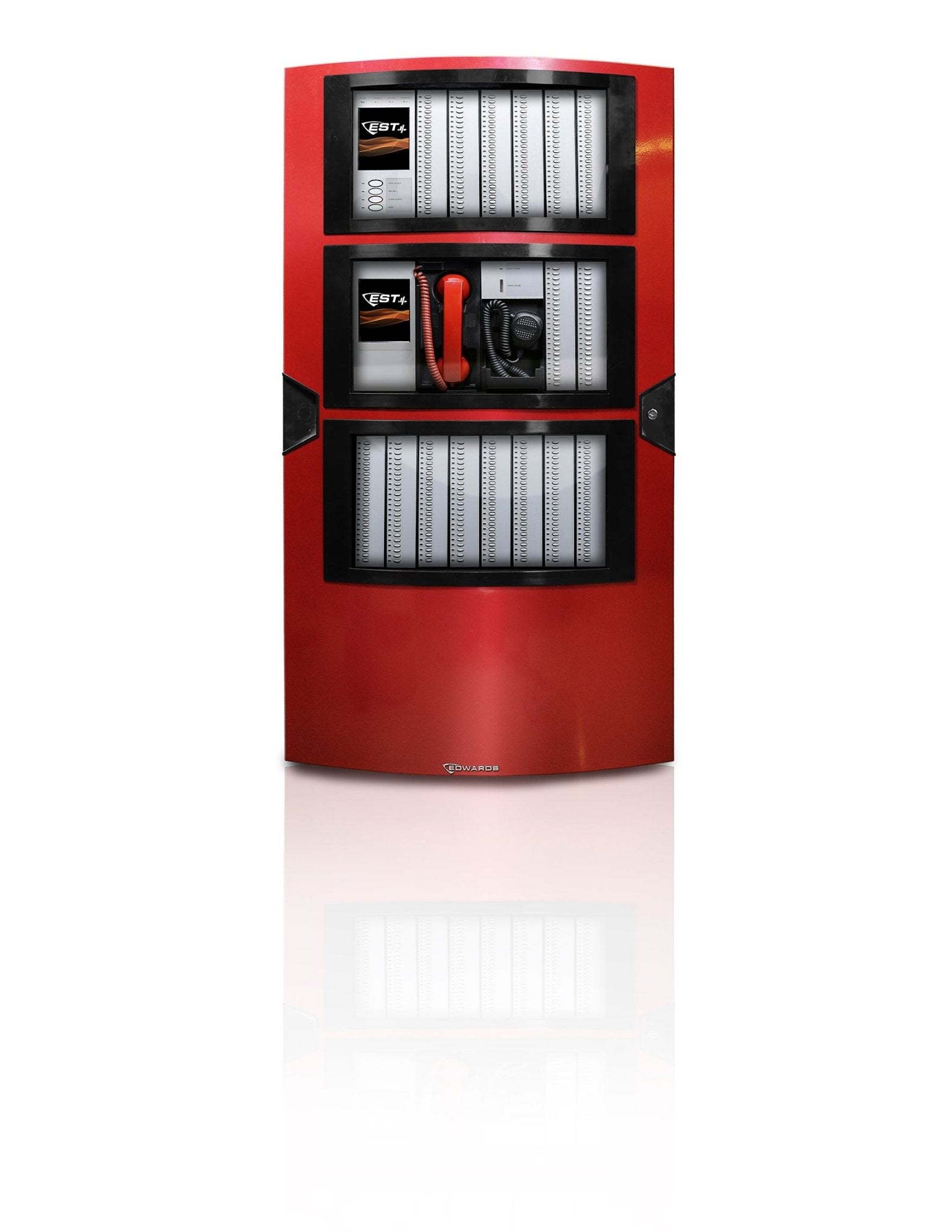 Edwards 4-CAB24DRL 24 Spaces Red Long Door Assembly - The Fire Alarm ...