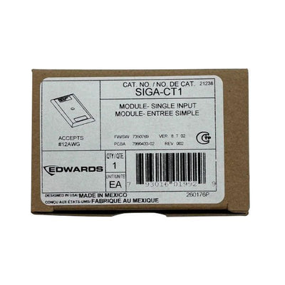 Edwards SIGA-CT1 Single Input Module - The Fire Alarm Supplier