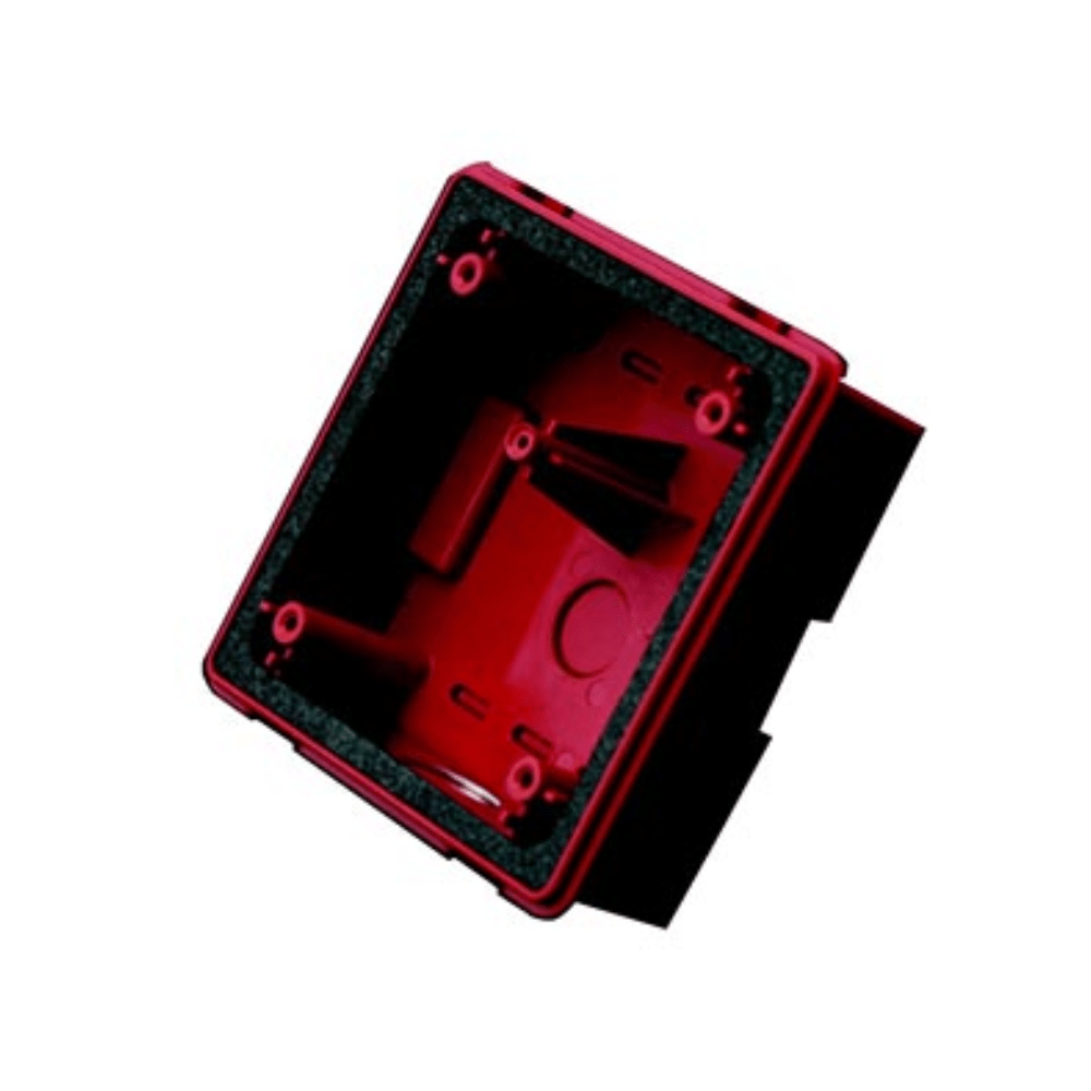 Siemens WPBBS-R Horn Weatherproof Back Box Red - The Fire Alarm Supplier