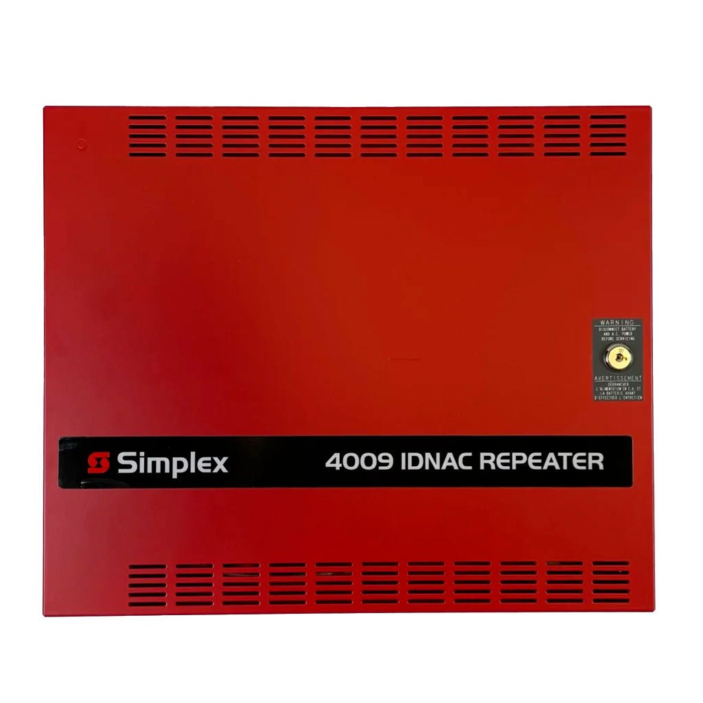 Simplex 4009-9602 4009 IDNAC Repeater with Cabinet - The Fire Alarm ...