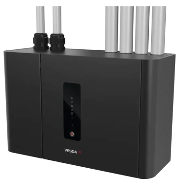 VESDA VEP-A00-P Four Pipe Detector with LED Display Black - The Fire ...