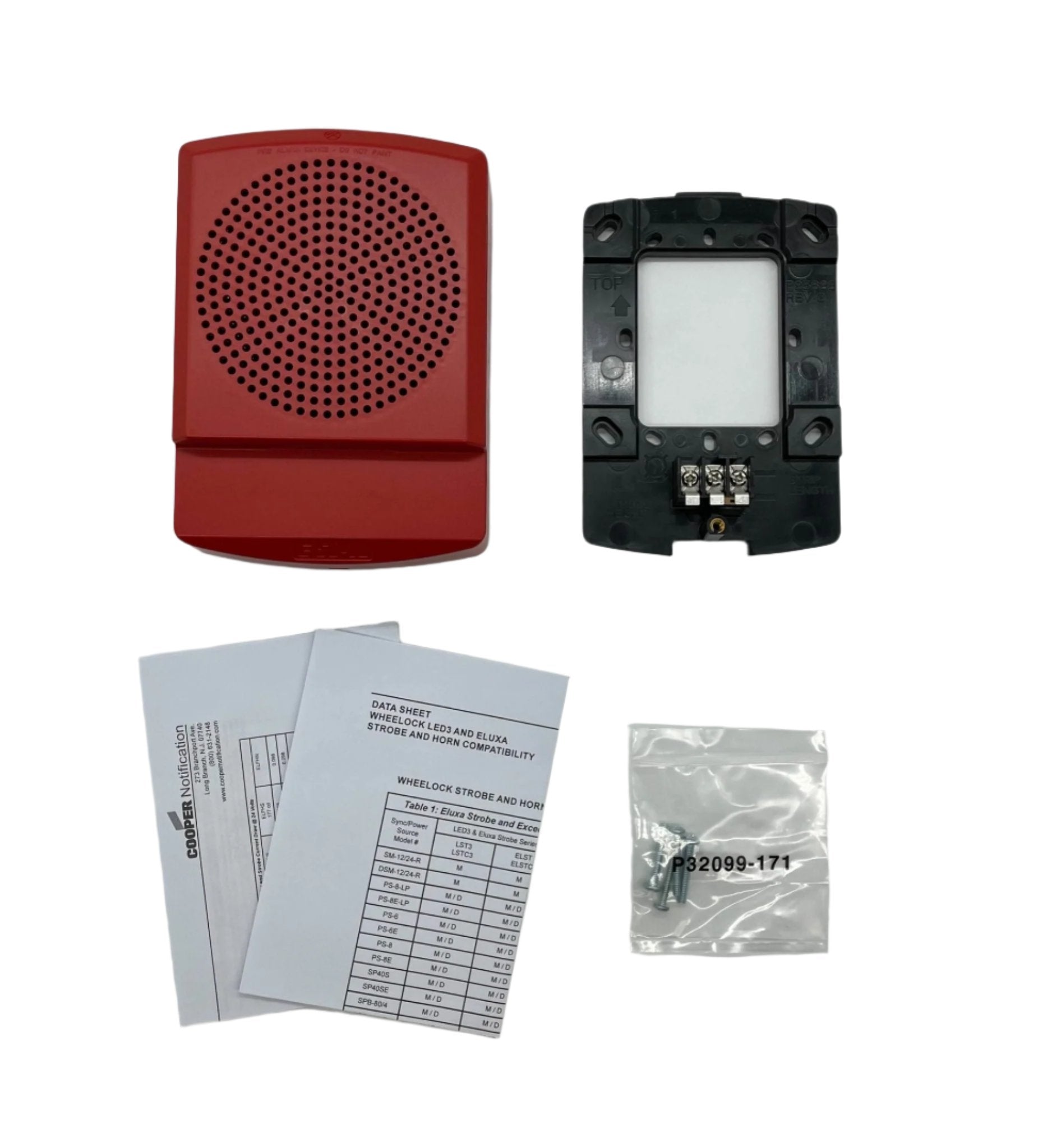 Eaton Wheelock ELFHNR Eluxa Low Frequency Sounder - The Fire Alarm Supplier