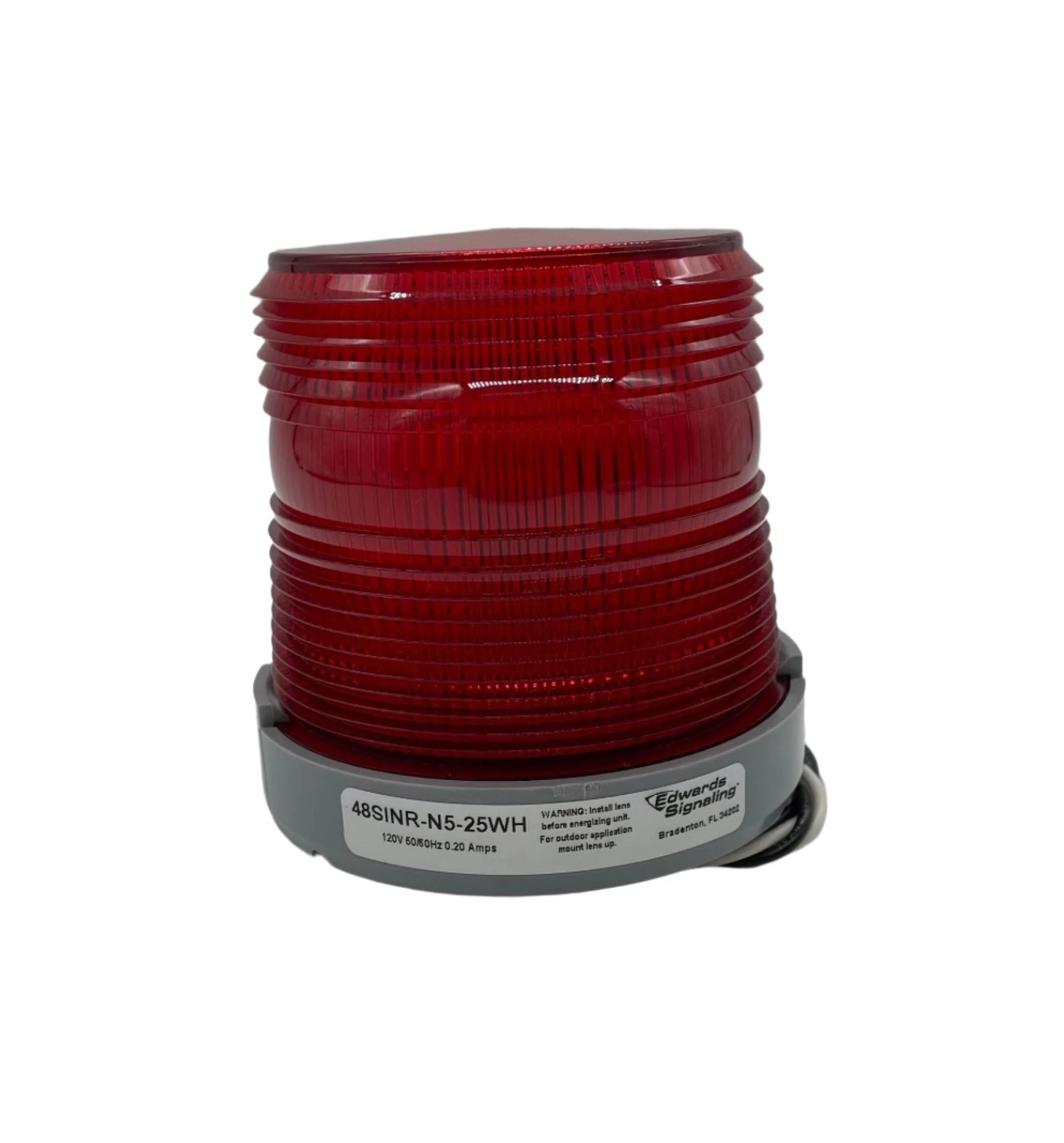 Edwards 48SINR-N5-25WH 48 Series Steady-On Incandescent Beacon - The ...