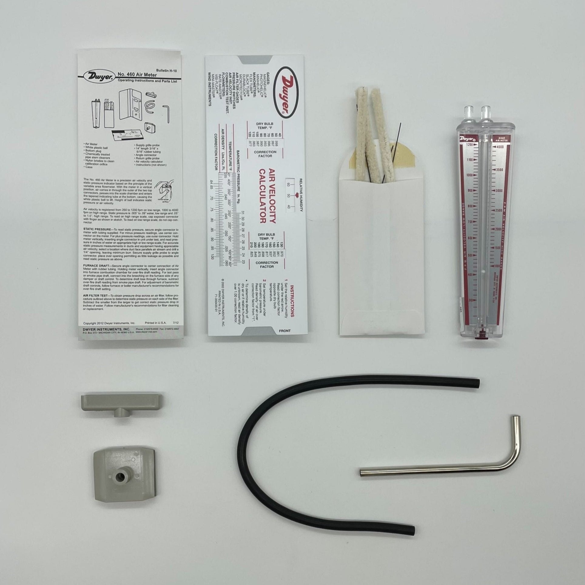 Edwards 6263-SG Air Velocity Test Kit - The Fire Alarm Supplier