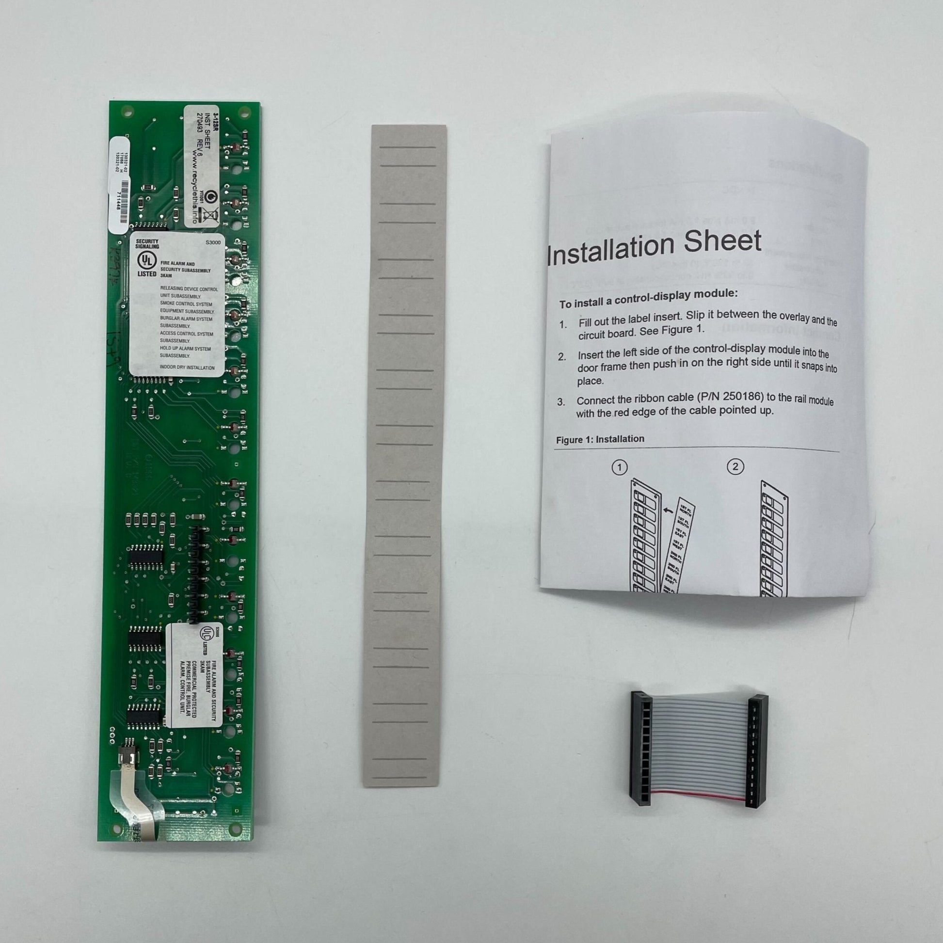 Edwards 3-12SR LED Display Control Module - The Fire Alarm Supplier