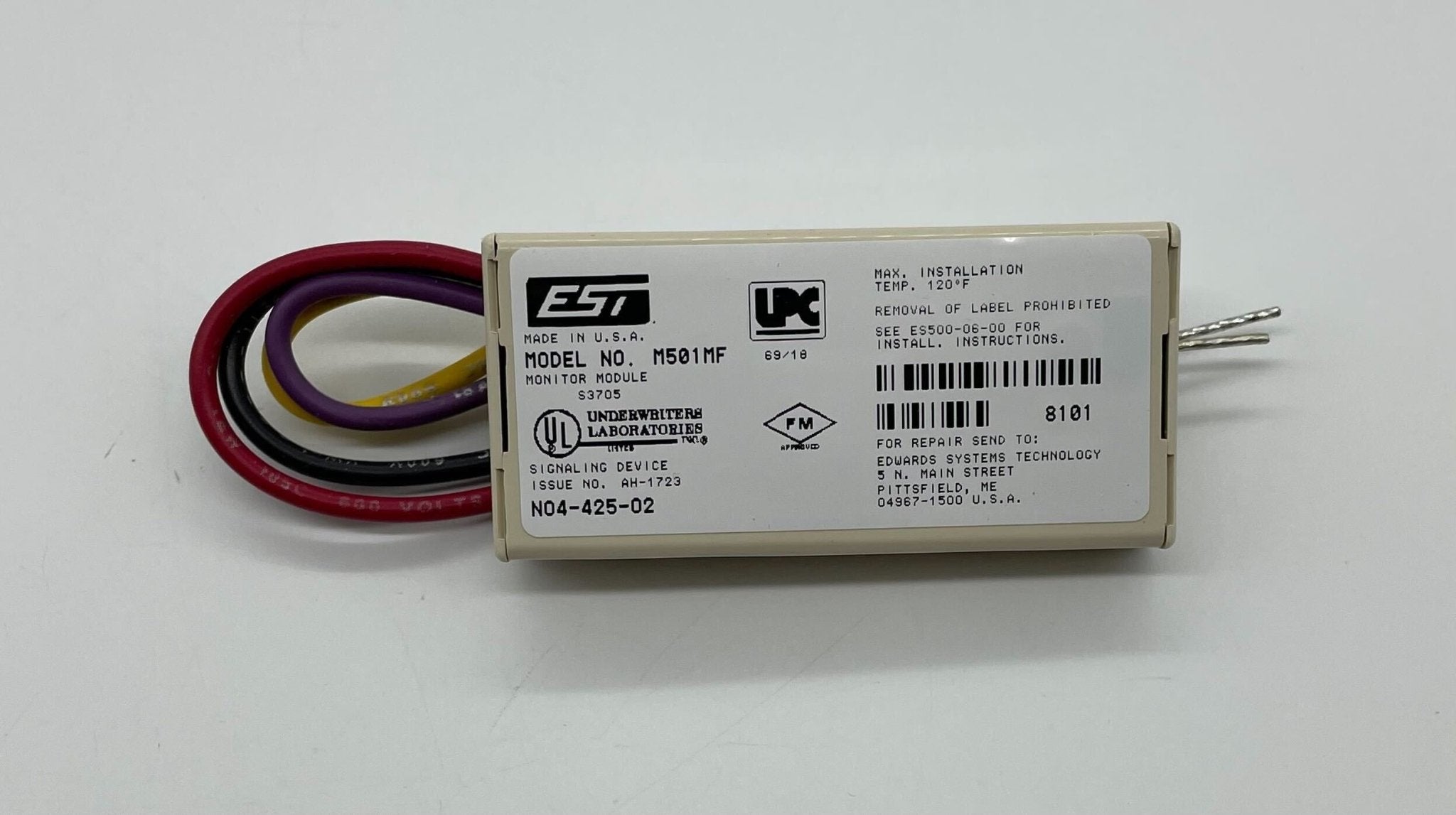 Edwards M501MF Intelligent Mini-Monitor Module - The Fire Alarm Supplier
