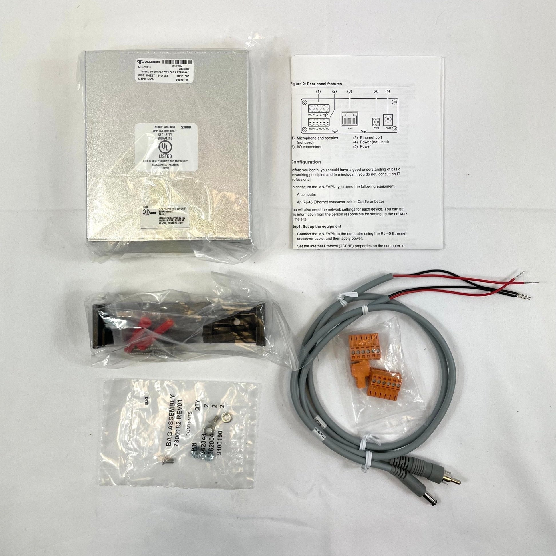 Edwards MN-FVPN Voice Over Internet Protocol - The Fire Alarm Supplier