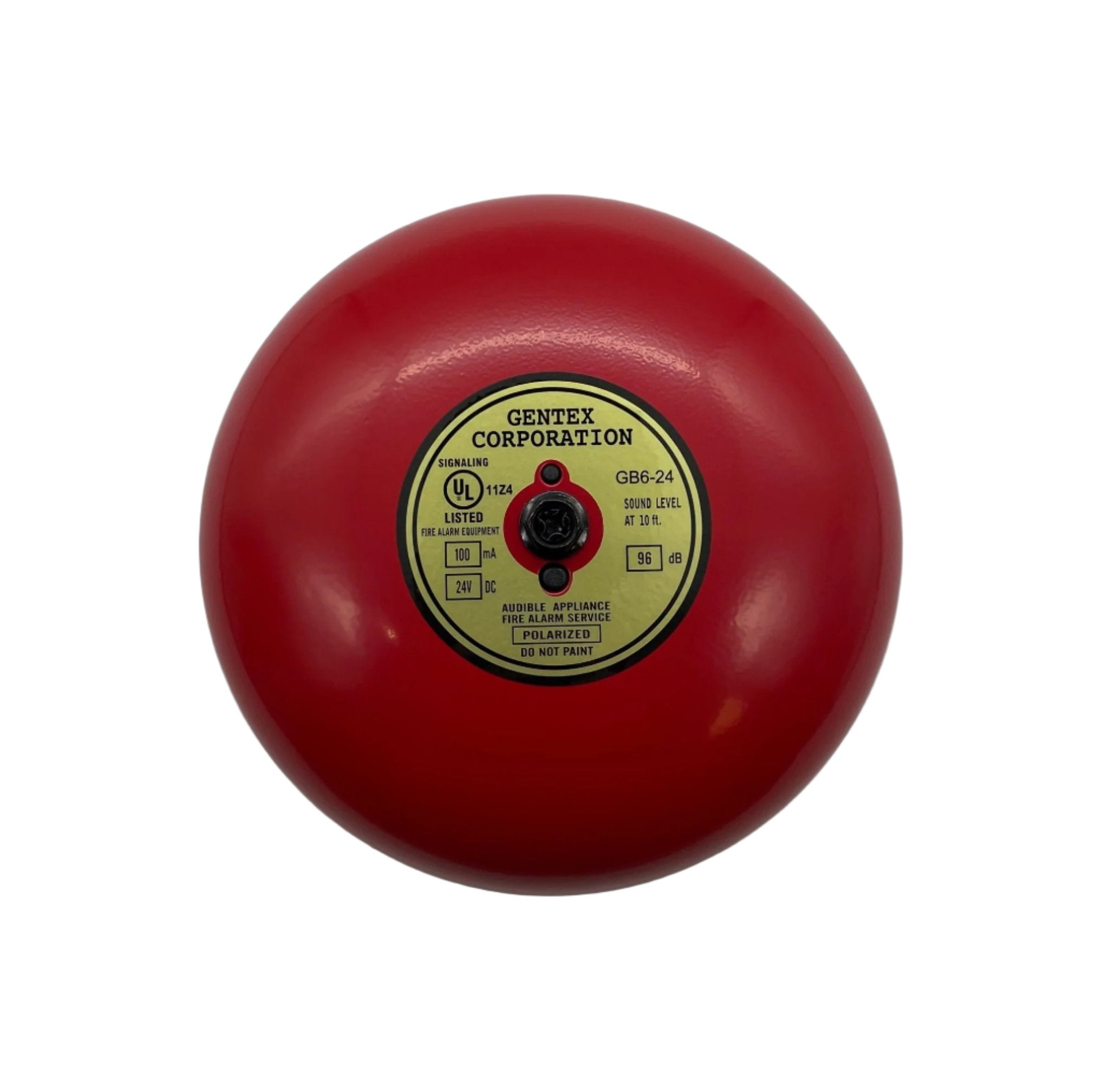 Gentex GB6-24 (904-1278-002) 6" Fire Alarm Bell