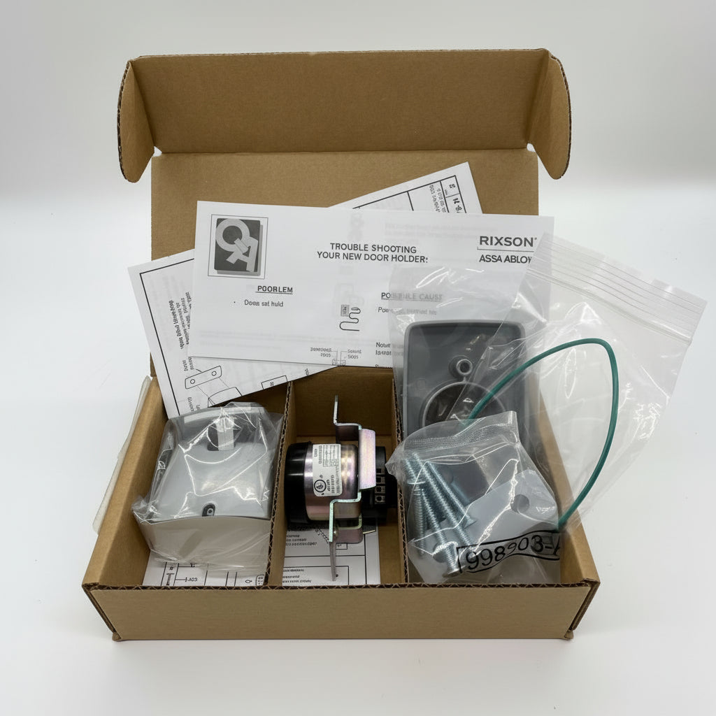 Rixson FM998 FM Series Electromagnetic Door Holder - The Fire Alarm ...