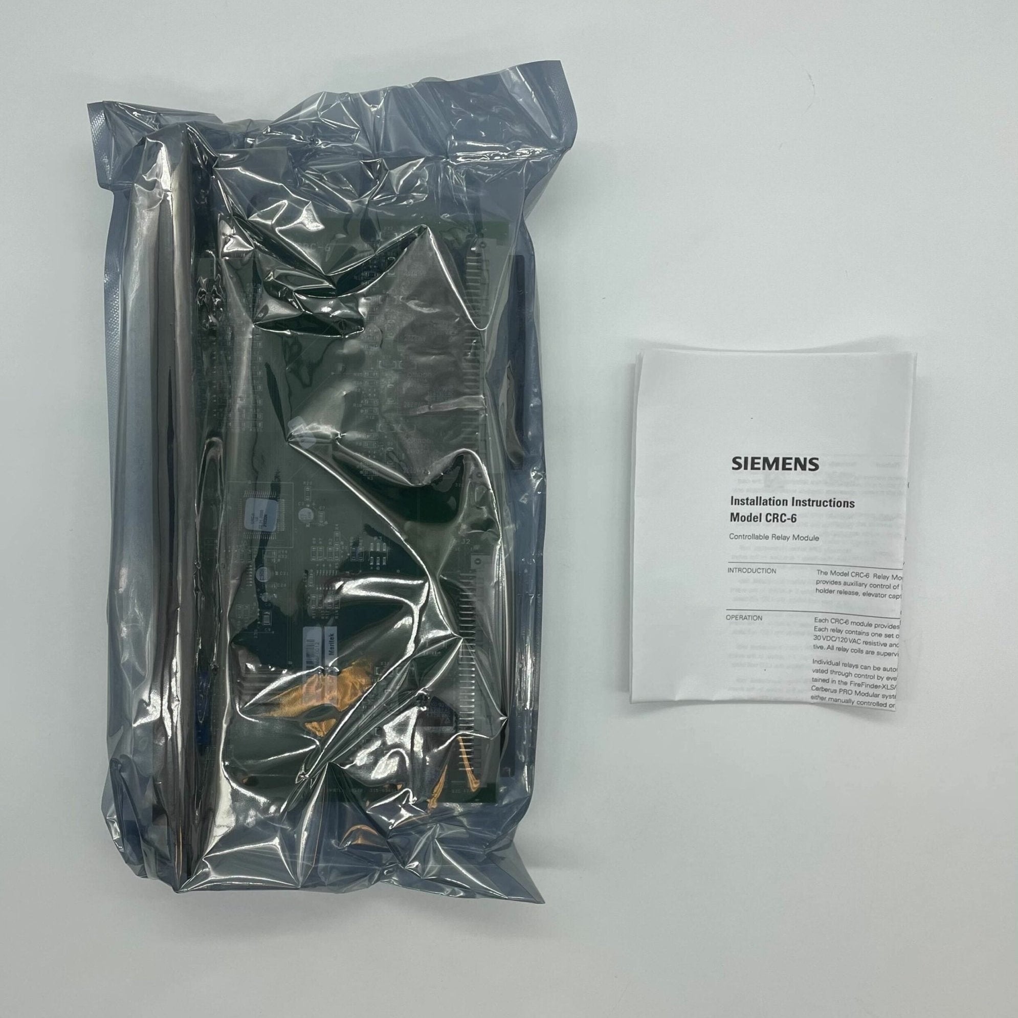 Siemens CRC-6 (500-033250) Control Relay Card - The Fire Alarm Supplier