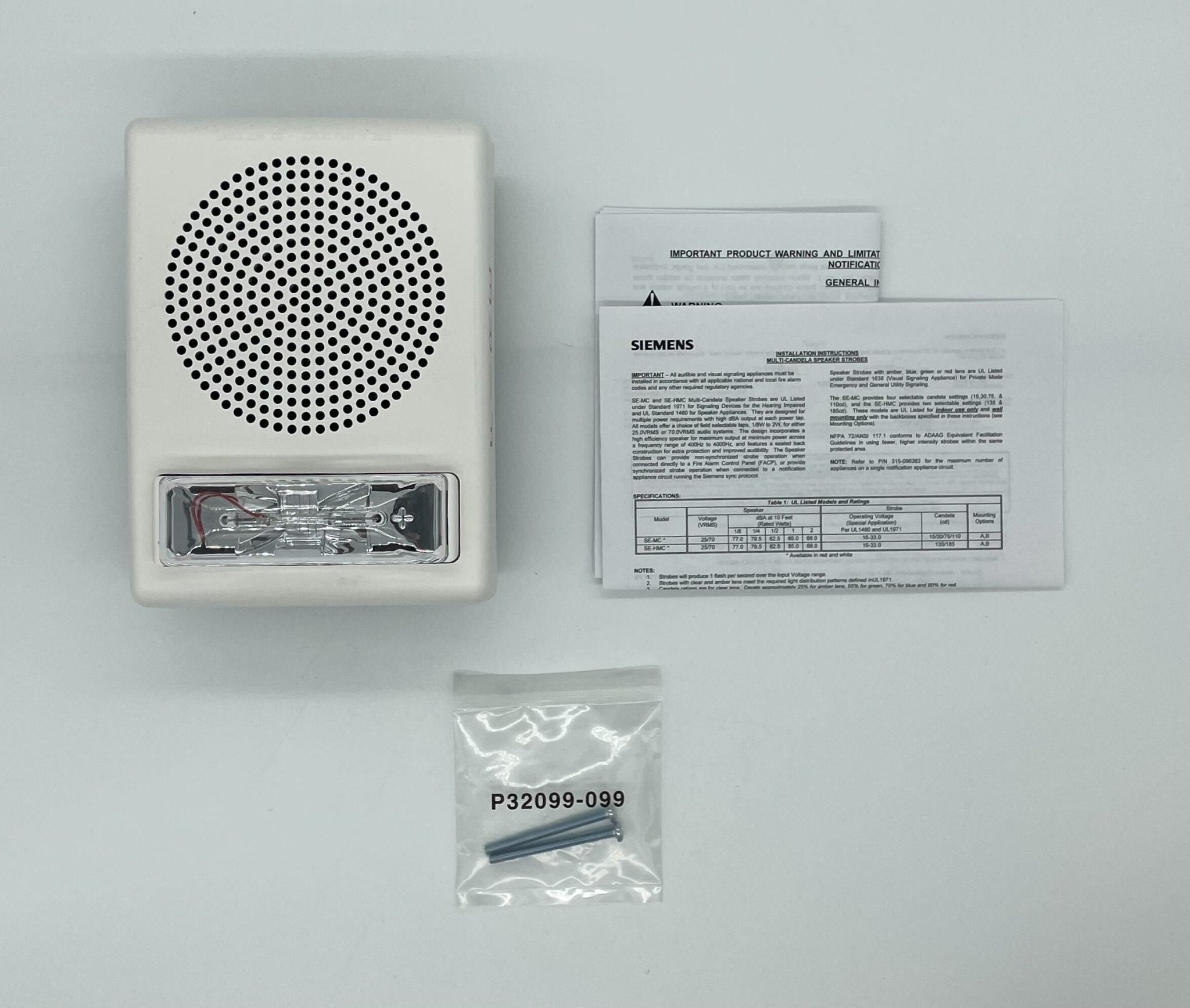Se Mc W Siemens In Stock At The Fire Alarm Supplier 115 20 Usd Each