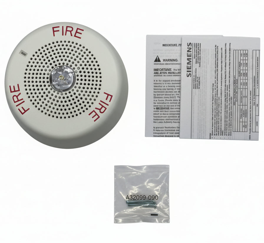 Siemens SLSPSCW-F (S54329-F42-A1) Speaker Strobe White - The Fire Alarm ...