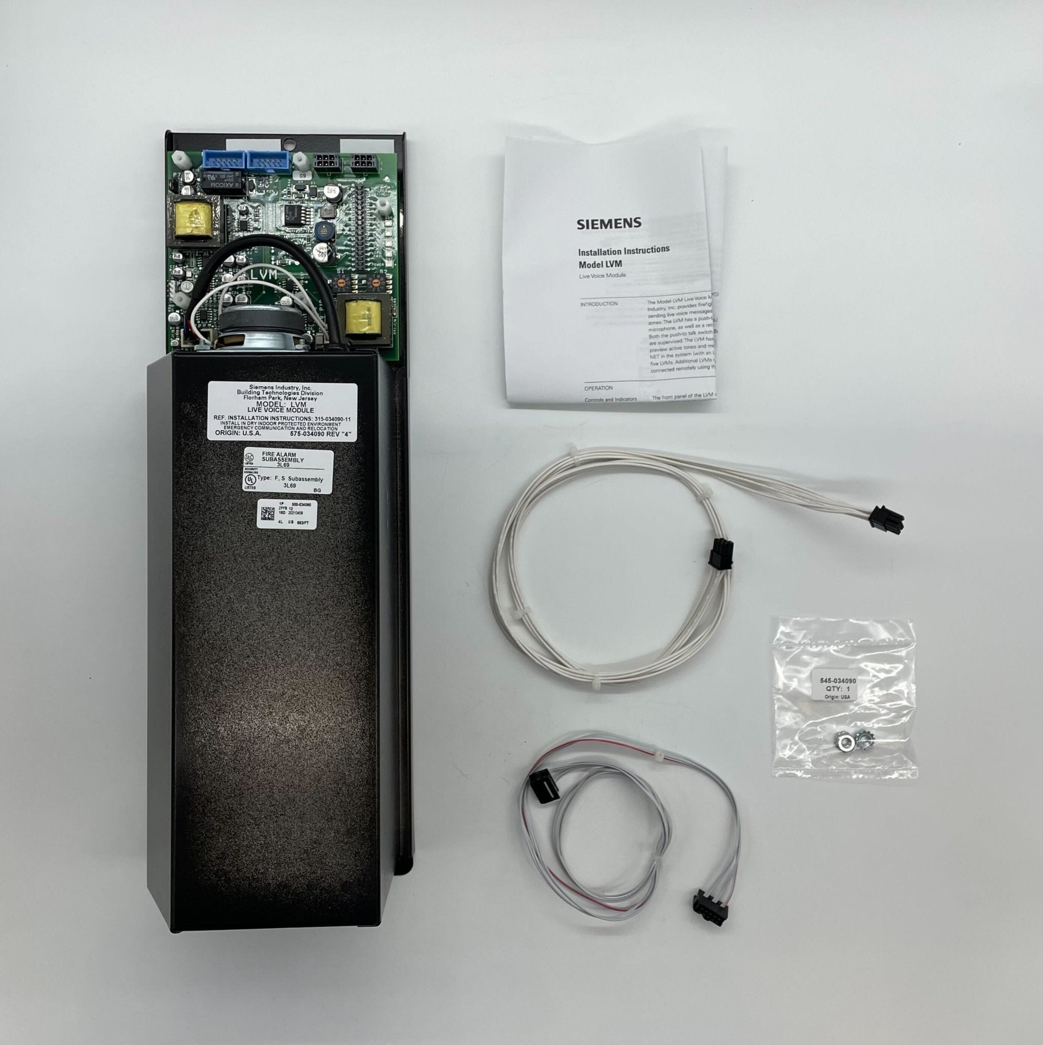 Siemens LVM H2LVM Live Voice Module - The Fire Alarm Supplier