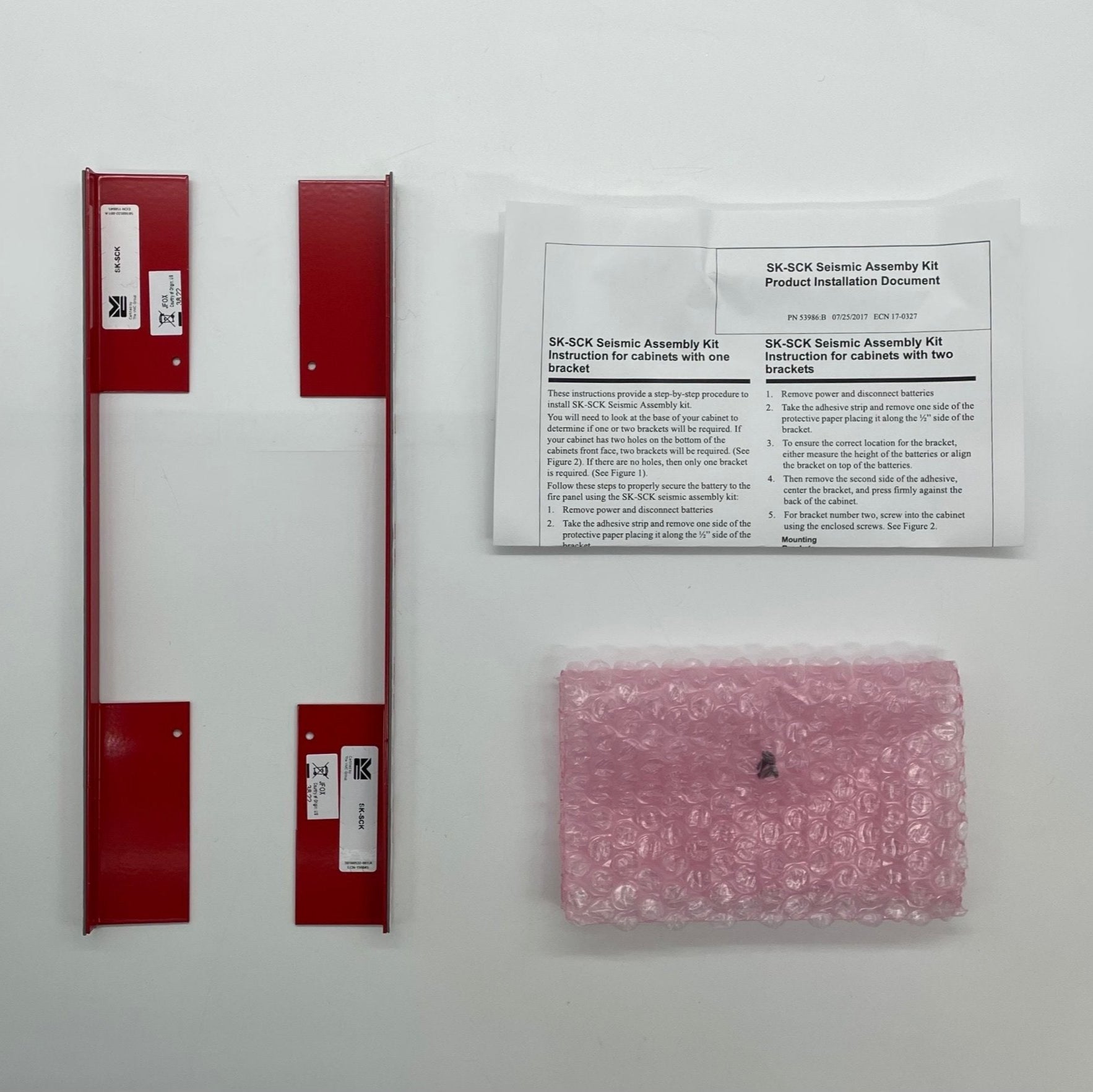 Silent Knight SK-SCK Seismic Mounting Kit Accessories - The Fire Alarm ...