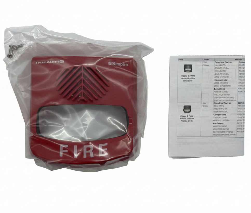 Simplex 49AVC-WRFIRE-O Cover, Weatherproof, Red