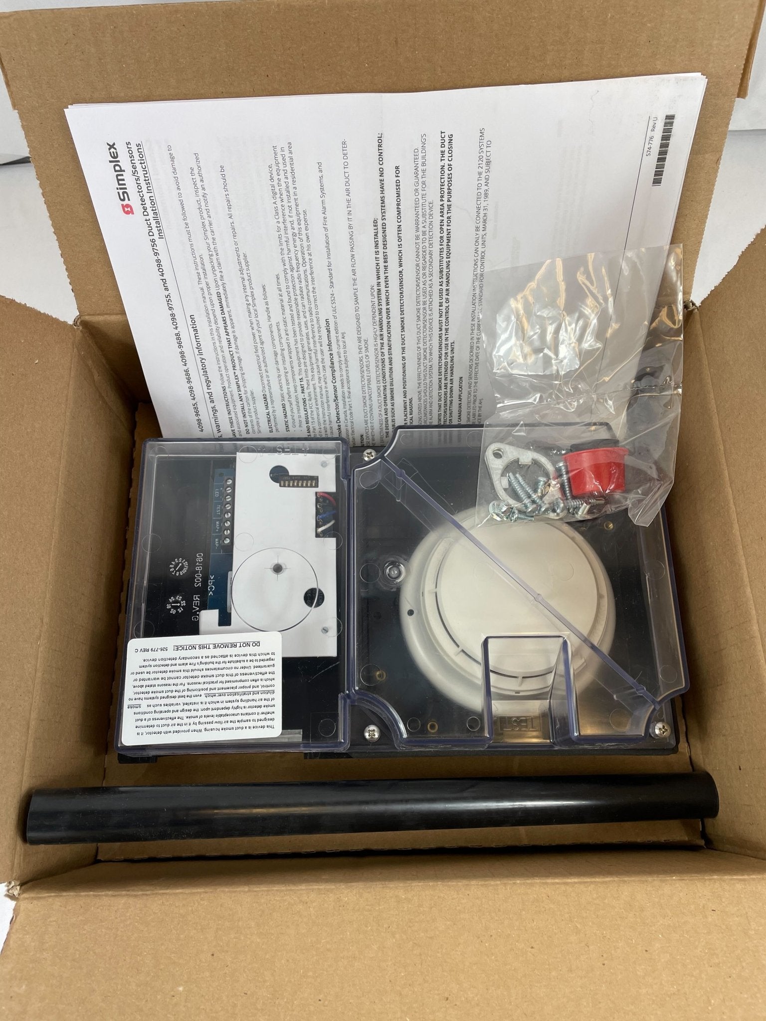 Simplex 4098-9755 2-Wire Duct Detector - The Fire Alarm Supplier
