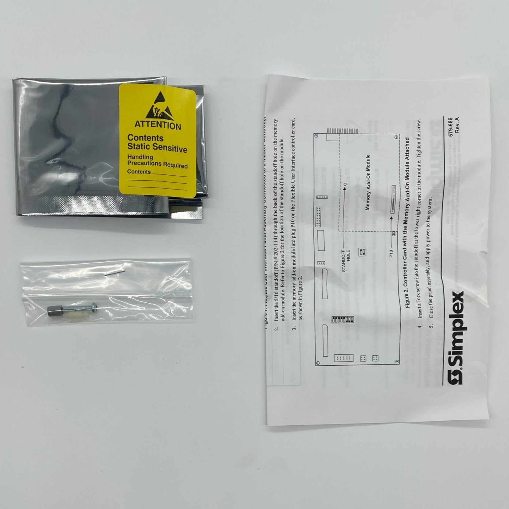 Simplex 4100-0640 Infoalarm Memory Expansion Module - The Fire Alarm ...