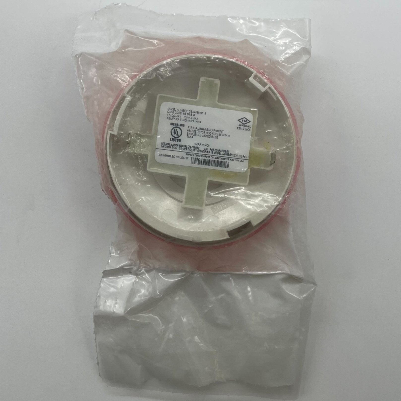 Simplex GSA4098-9613 Heat Detector - The Fire Alarm Supplier