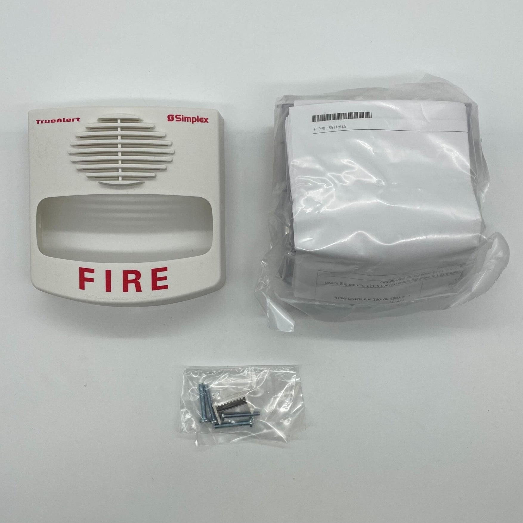 Simplex 49CMTV-WWF Non-Addressable MultiTone Horn Strobe