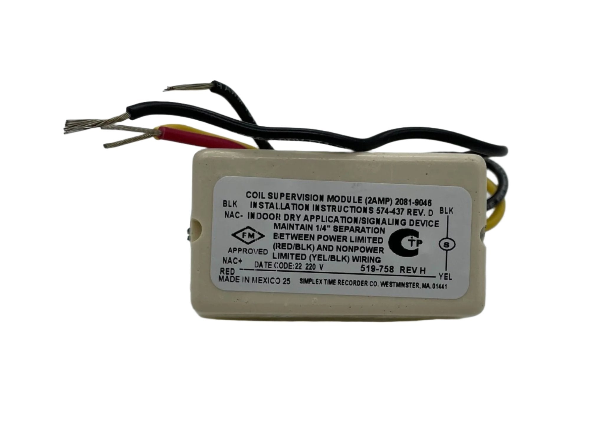 Simplex 2081-9046 2 Amp Coil - The Fire Alarm Supplier