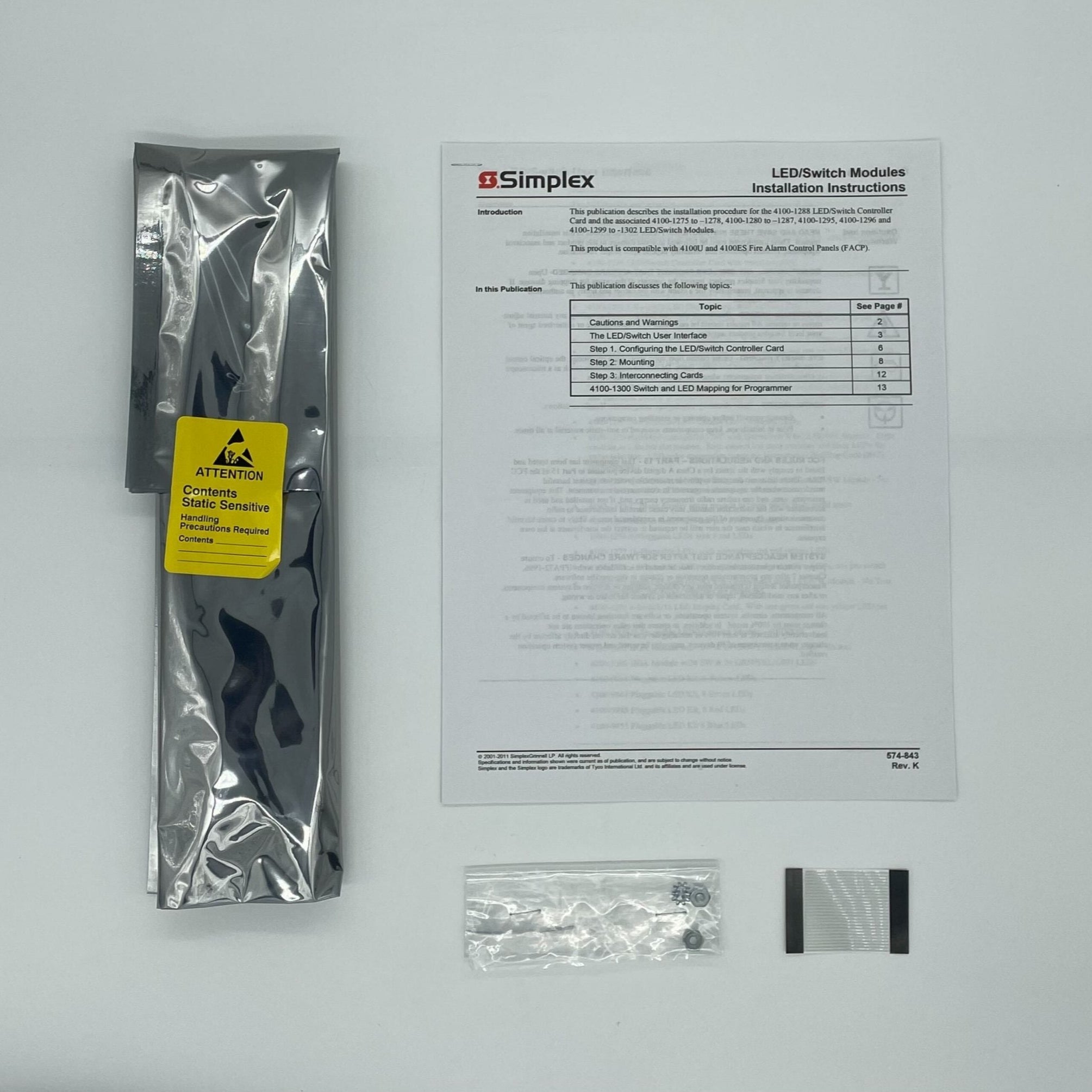 Simplex 4100-1276 8 Red Pluggable LED Module - The Fire Alarm Supplier