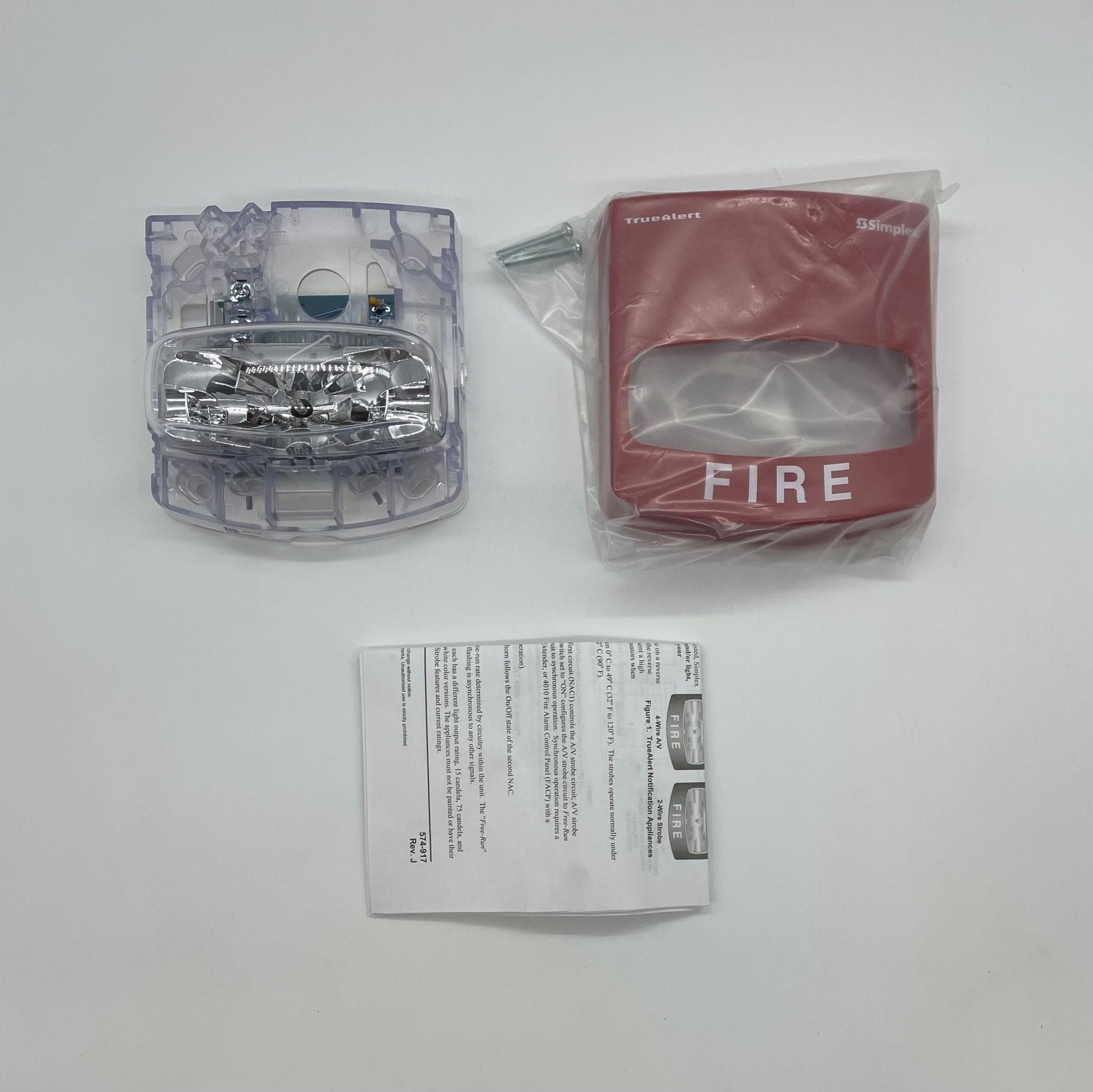 Simplex 4904-9168 TrueAlert Non-Addressable Strobe - The Fire Alarm ...