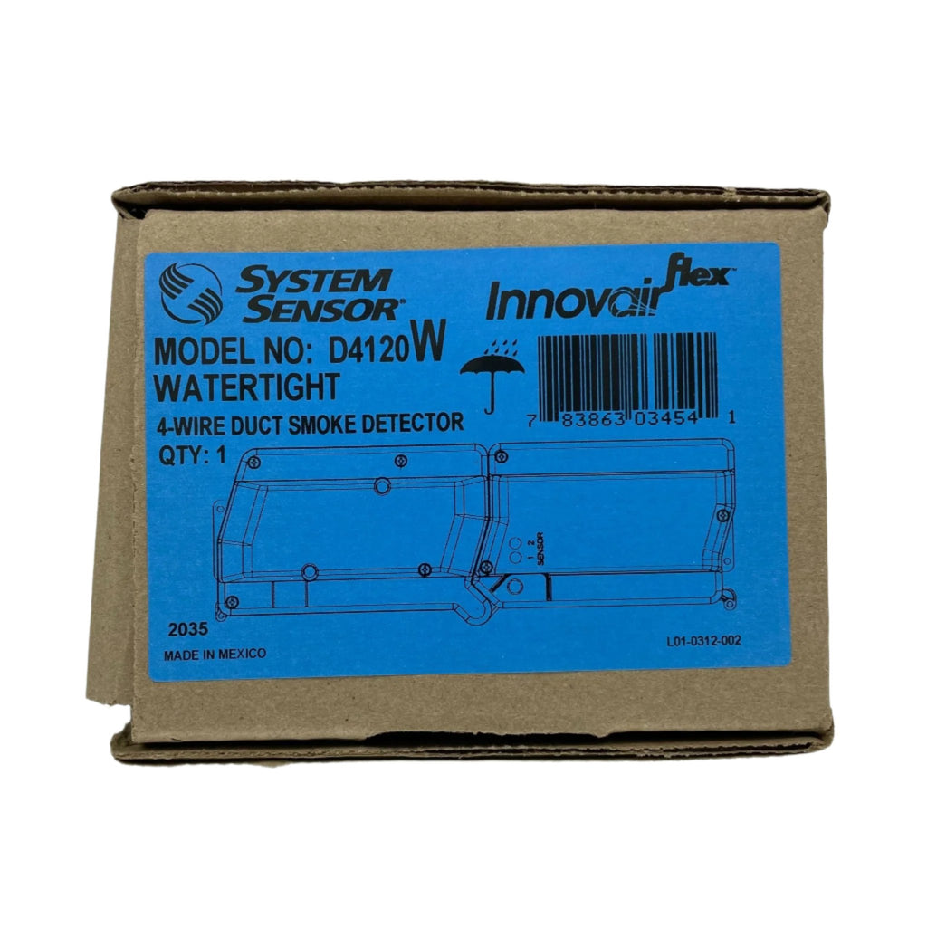 System Sensor D4120W Duct Smoke Detector 4-Wire - The Fire Alarm Supplier