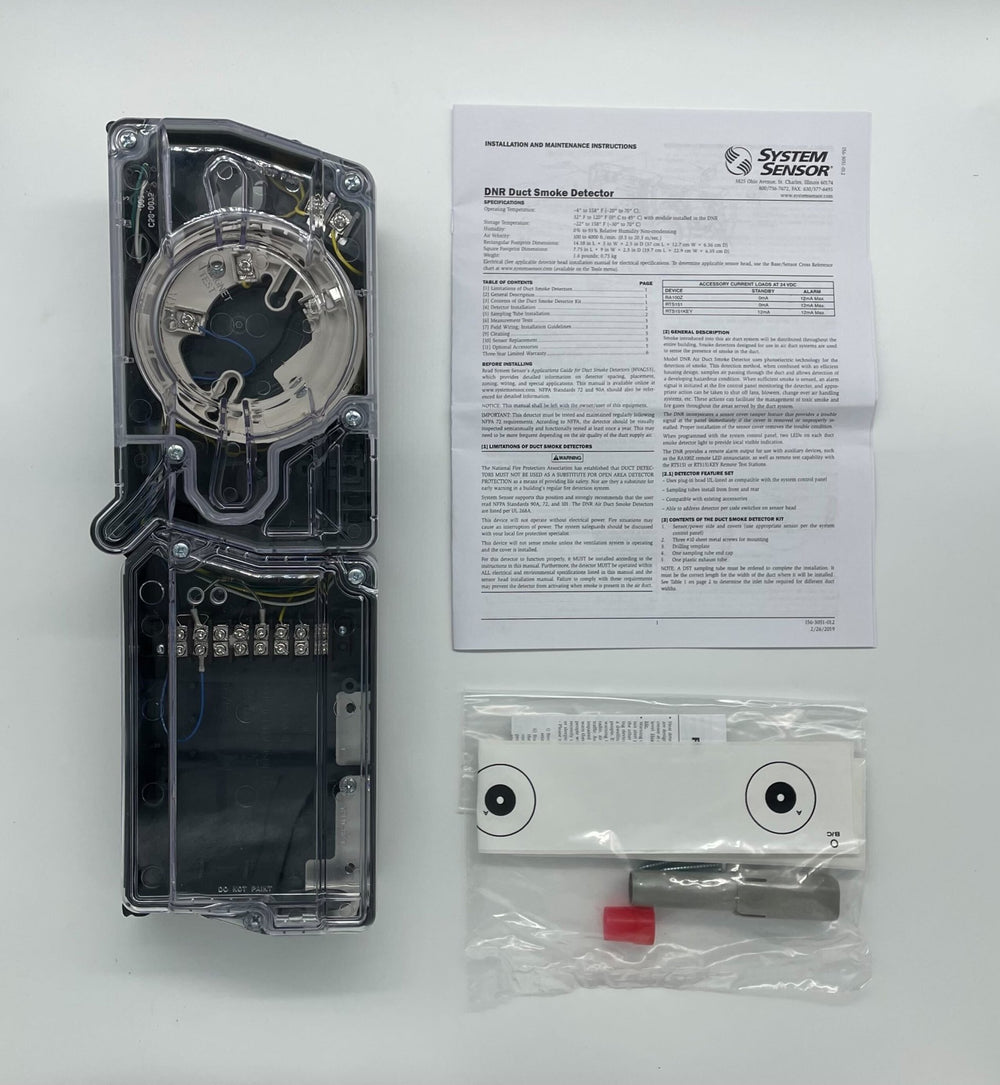 System Sensor DNR Duct Detector - The Fire Alarm Supplier