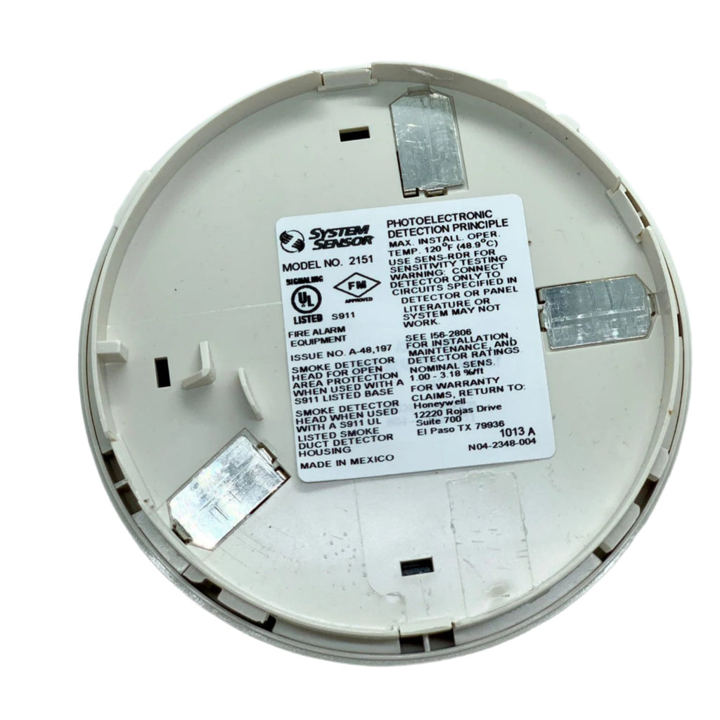 System Sensor 2151 Smoke Detector (Replaces 2451TH) - The Fire Alarm ...