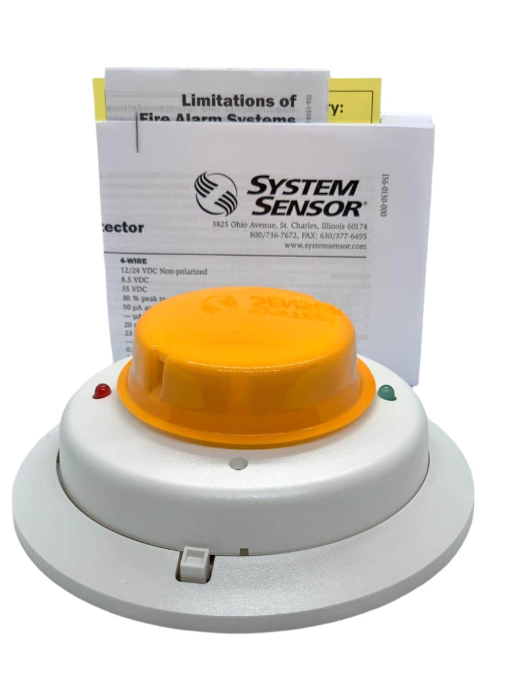 System Sensor 2WT-B Smoke and Heat Detector 2-Wire - The Fire Alarm ...