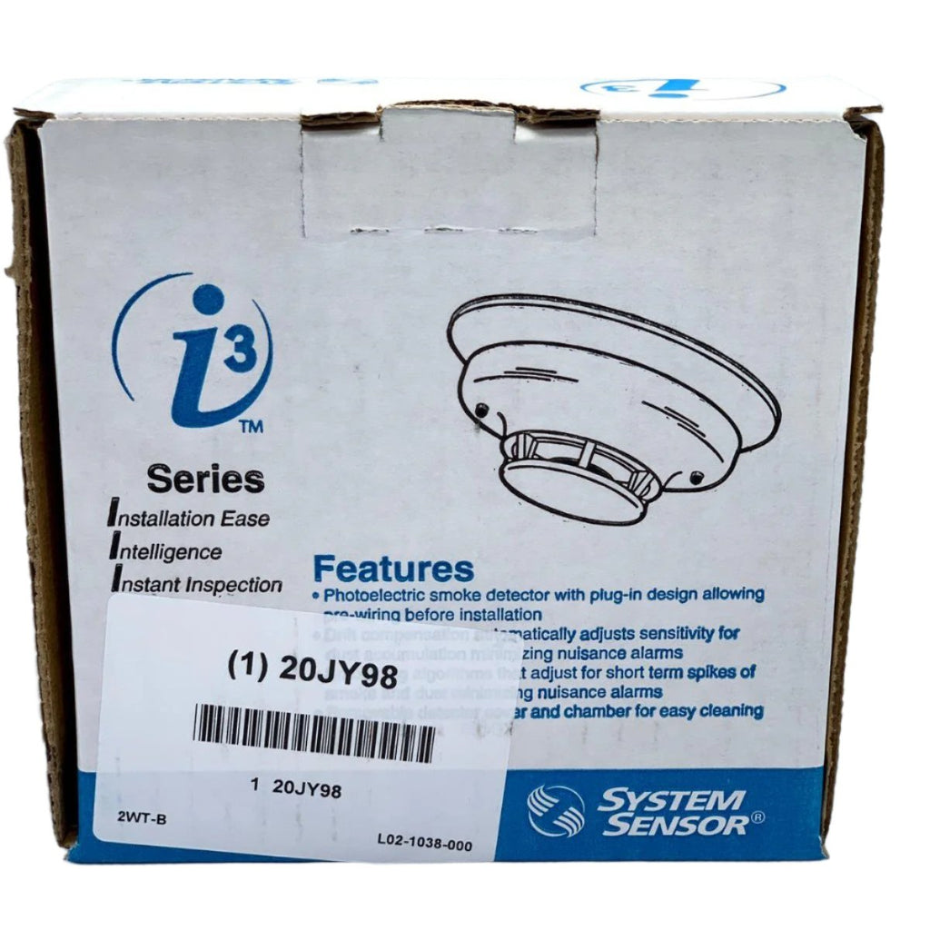 System Sensor 2WT-B Smoke and Heat Detector 2-Wire - The Fire Alarm ...