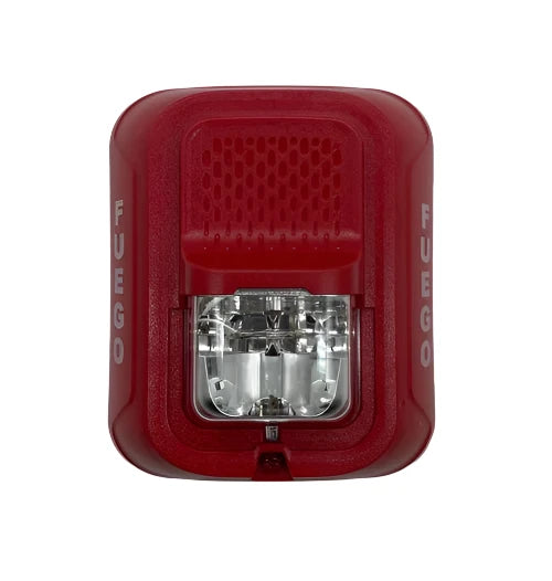 System Sensor SRL-SP Wall-Mounted Strobe Fuego Marking